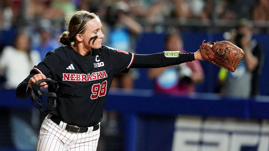 Nebraska ace Jordy Frahm was excellent during her team's WCWS run. She ...