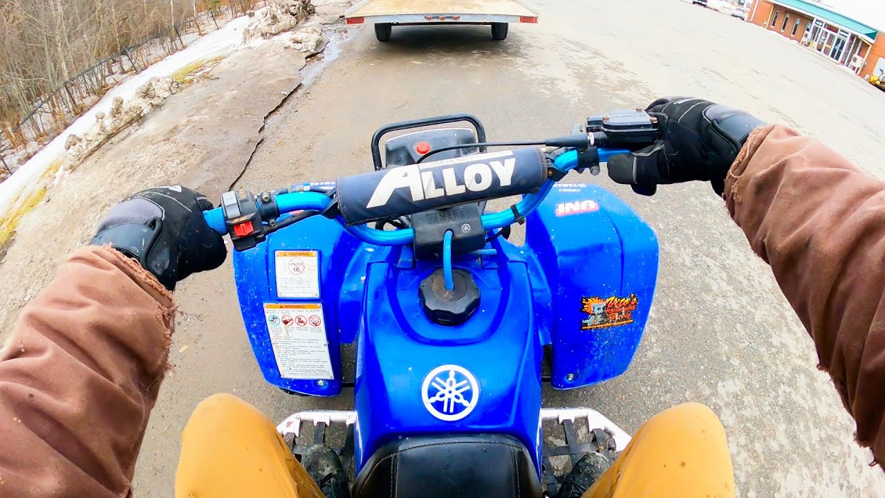 Yamaha Blaster maiden voyage