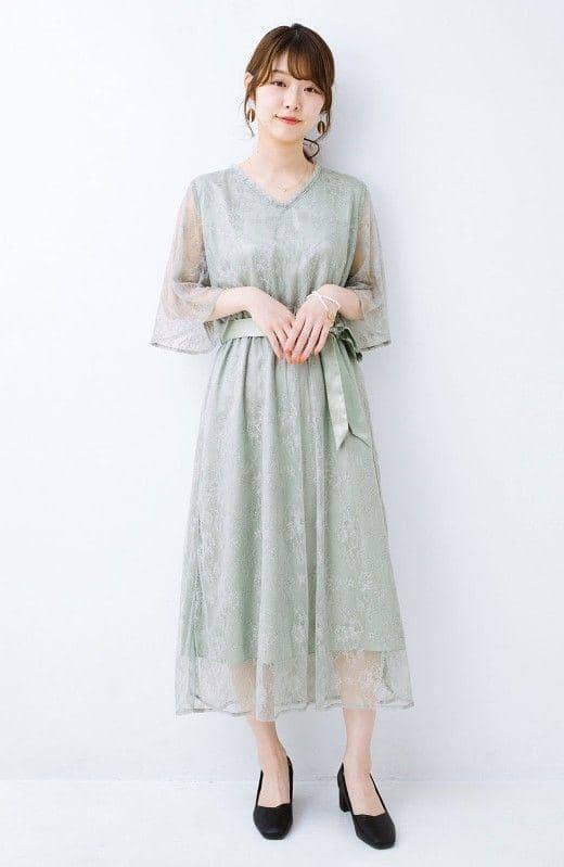 10 model long dress brokat untuk pesta, anggun dan elegan!