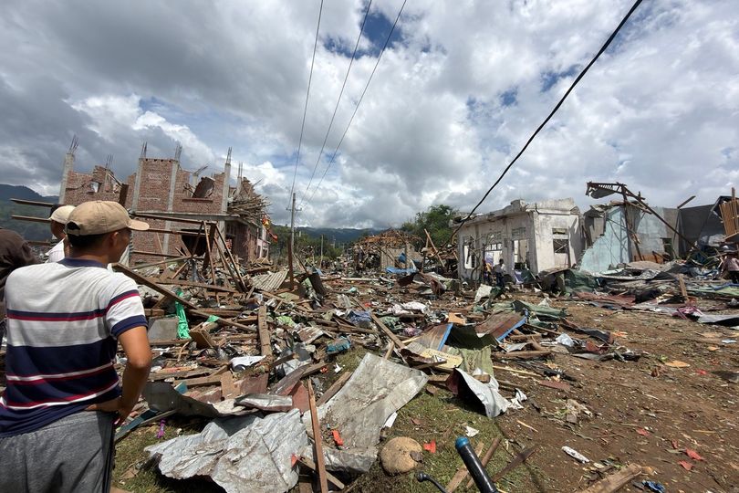 Devastating explosion kills 46 as horror blast leaves 300 homes beyond ...