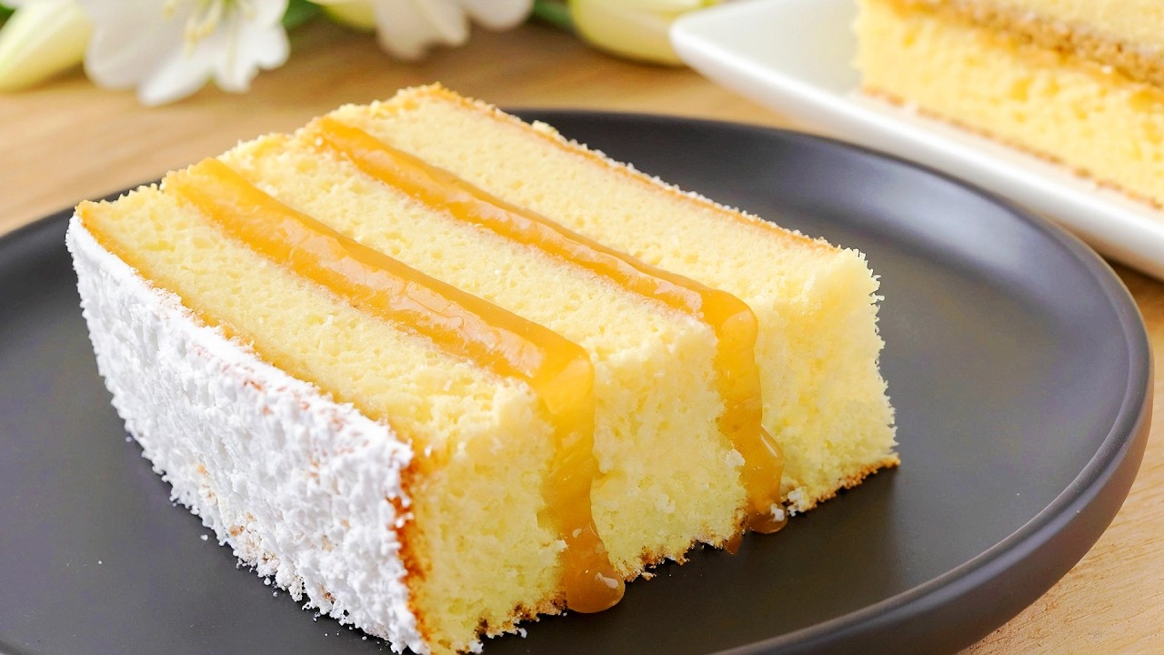 The best eggless vanilla cake easy and moist recipe