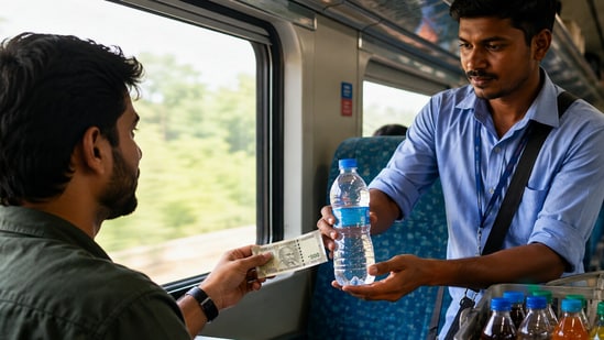 Train passenger gets ₹20 water from hawker on ₹500 note, what happened ...