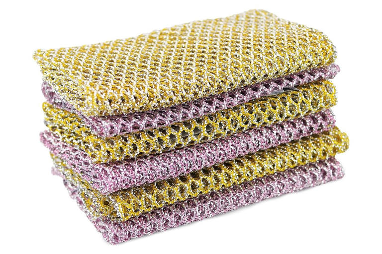 This durable dish scrubber works better than a Scrub Daddy — it removes ...