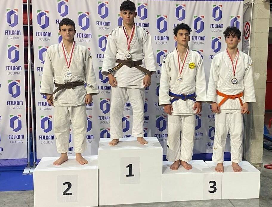 Medaglie e buone prestazioni nel fine settimana genovese di judo insieme