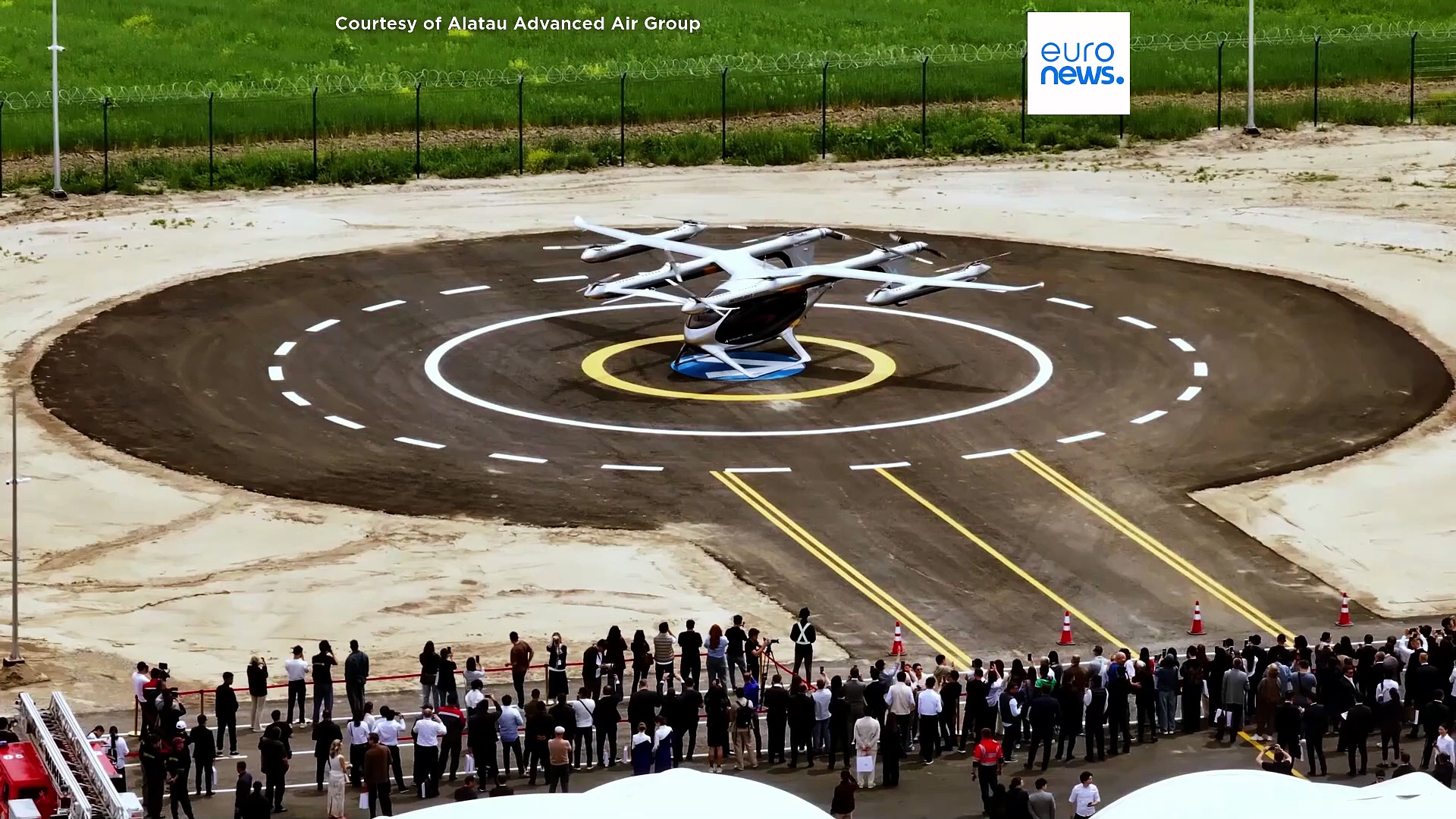 From Almaty to the skies: Kazakhstan tests Central Asia's first air taxi