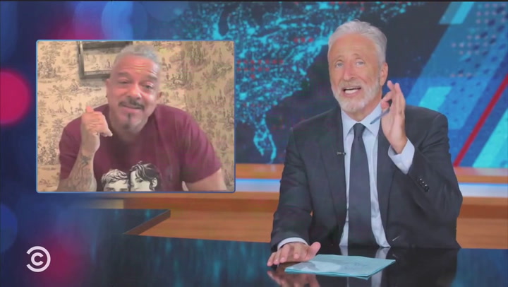Jon Stewart exposes 'weirdest' part of Trump's concert controversy