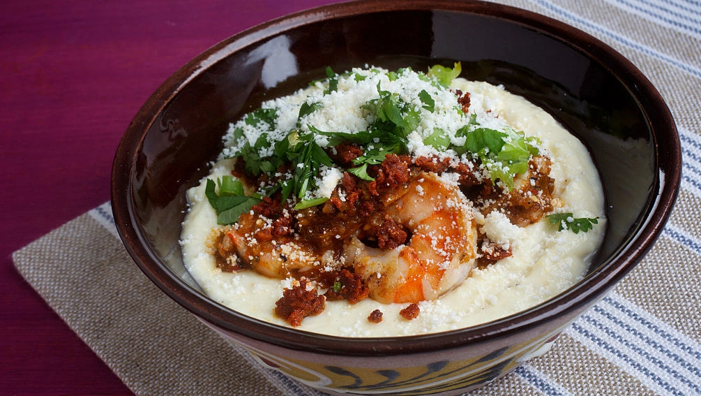 Southern shrimp and grits made easy