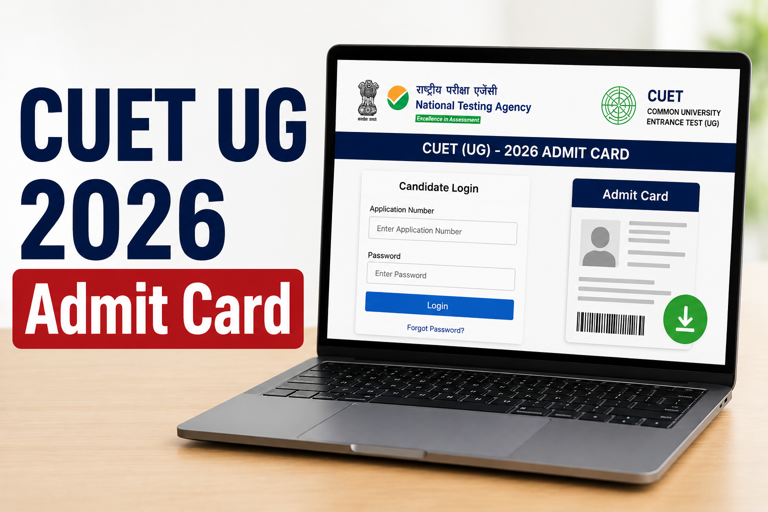CUET UG 2026 admit card released for rescheduled exams at cuet.nta.nic ...
