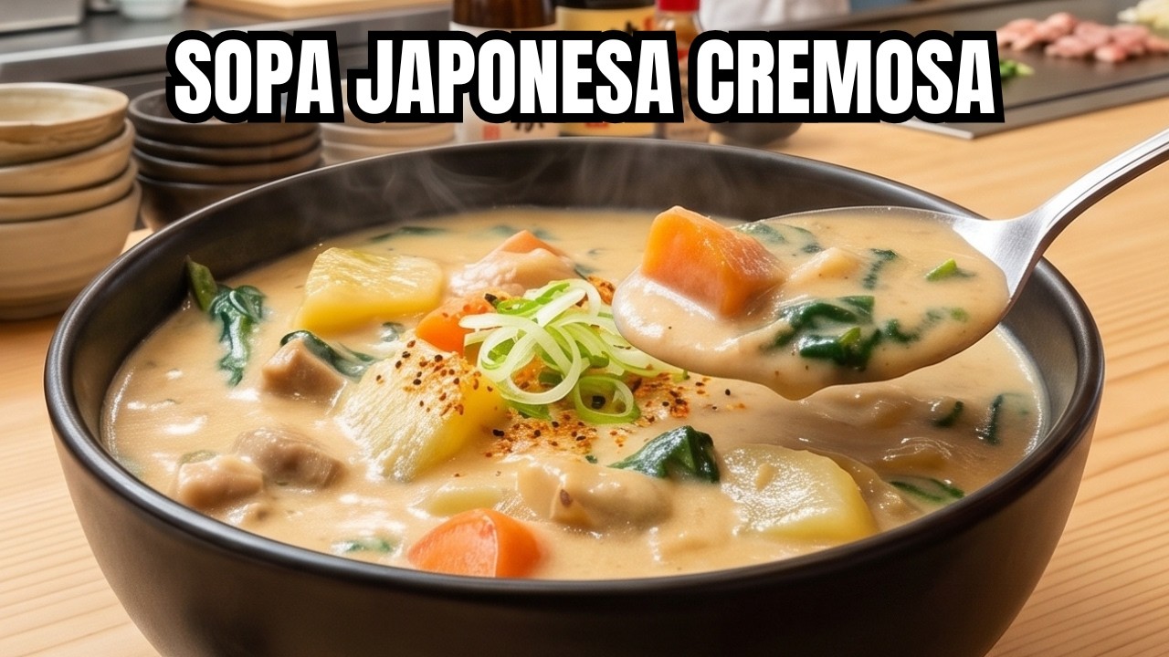 O segredo japonês para o frio: a sopa mais cremosa que você já provou