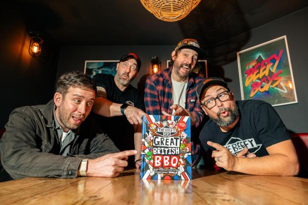 BBQ experts who started in their back gardens to sign new cookbook