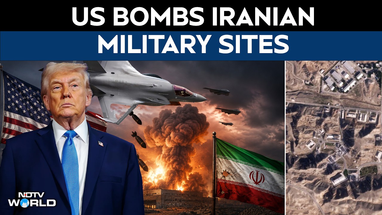 US bombs Iranian military sites; Iran targets troops in Kuwait