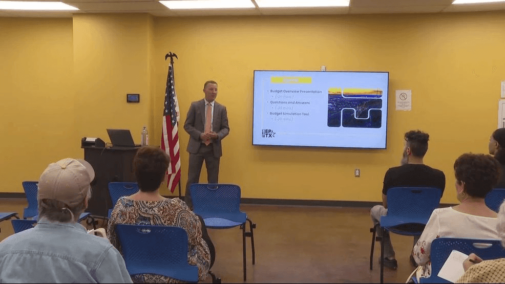 El Paso residents get first chance to weigh in on proposed city budget