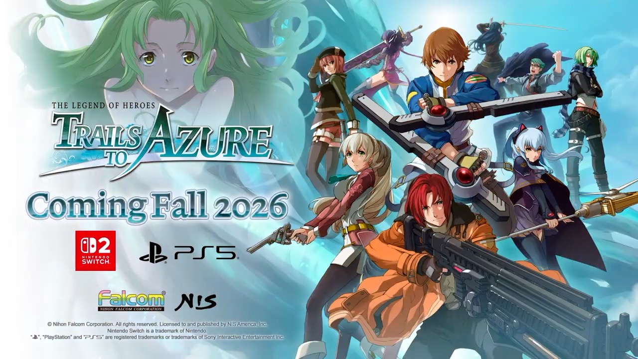 The Legend of Heroes Trails to Azure Official Announce Trailer