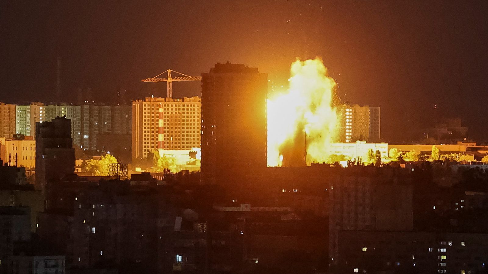 Russia launches large-scale overnight attack on Ukraine