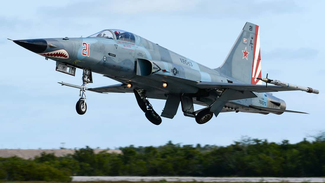 Feinddarstellung soll modernisiert werden: US Navy will F-5 als ...