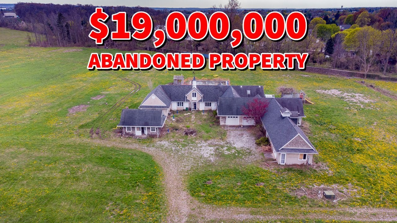 Exploring a $19 million abandoned property with multiple forgotten ...