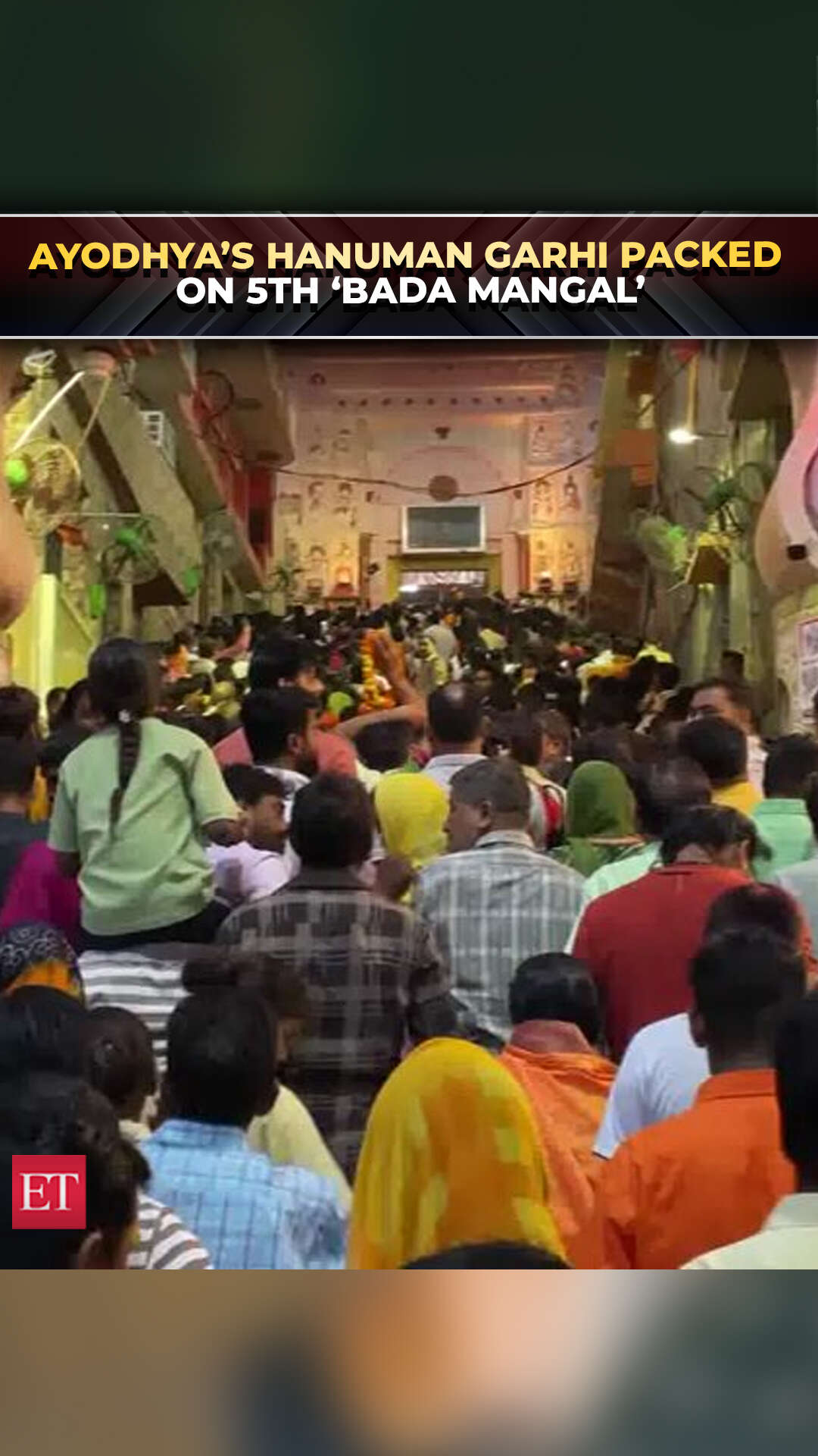 Ayodhya: Hanuman Garhi witnesses huge footfall on fifth 'Bada Mangal'