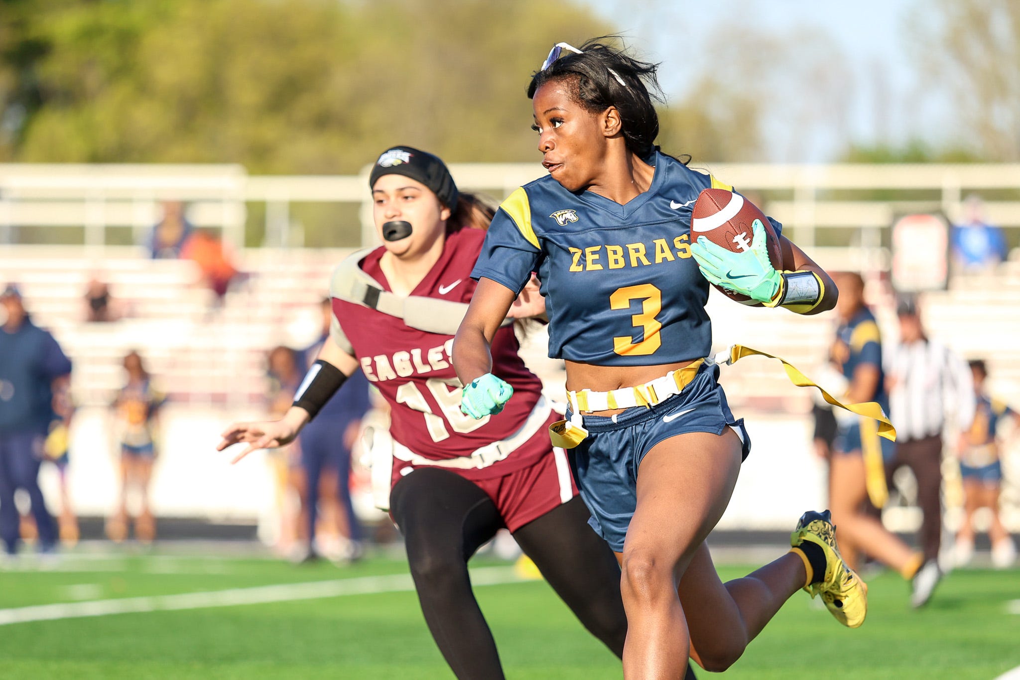 Girls flag football championship makeup dates set at Ford Field
