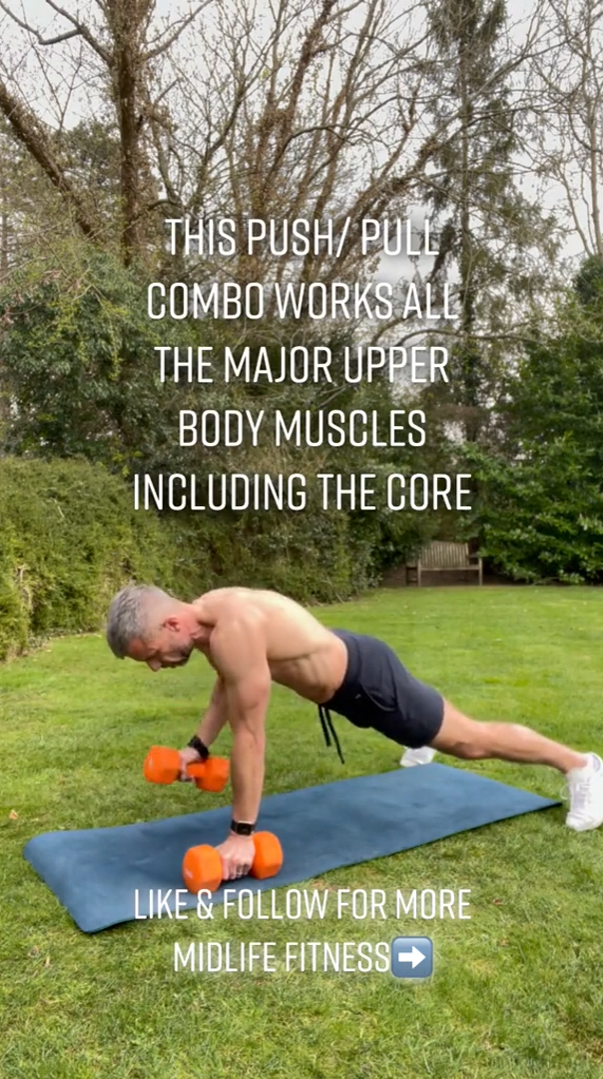 Effective push-pull exercises to burn fat and strengthen muscles