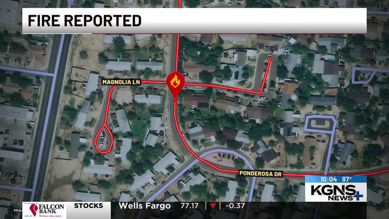 Laredo Fire Department responds to house fire on Magnolia Lane