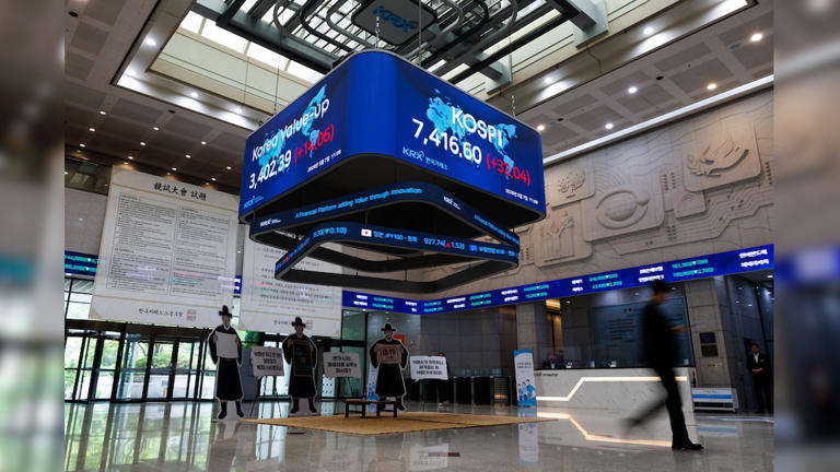 South Korea overtakes India as world's sixth-largest stock market