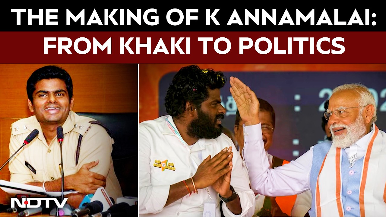From IPS officer to BJP firebrand: The K Annamalai story