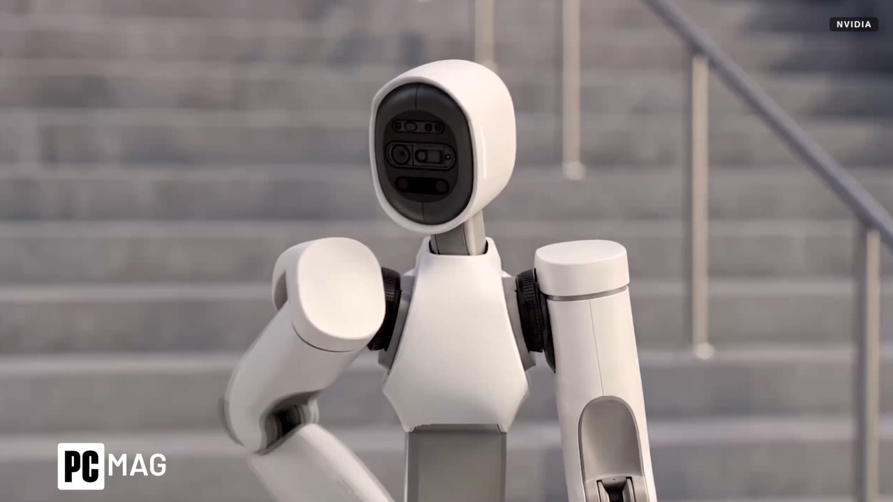Nvidia AI robot recap clip