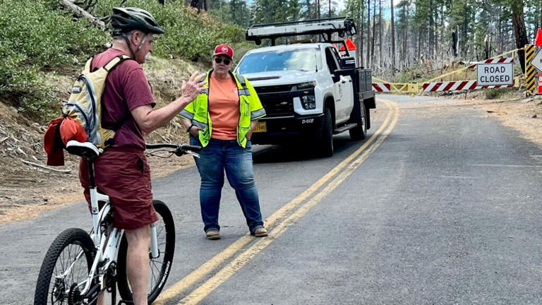Oregon fed up with cyclists sneaking past closed highway and riding ...
