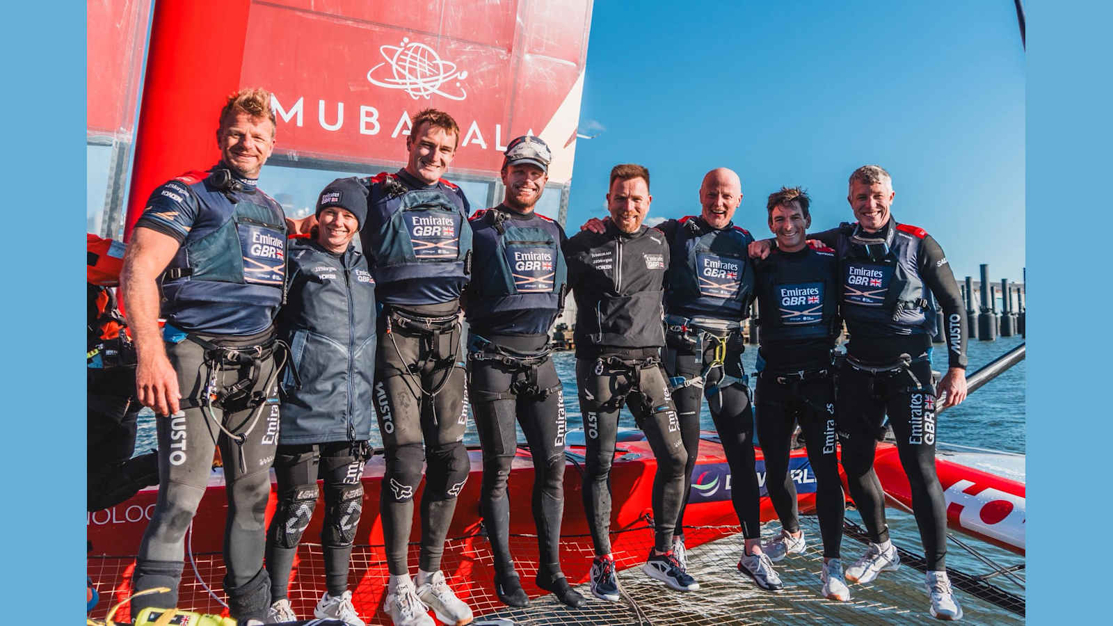 Hollywood-Star an Bord: Ewan McGregor im SailGP-Speedrausch