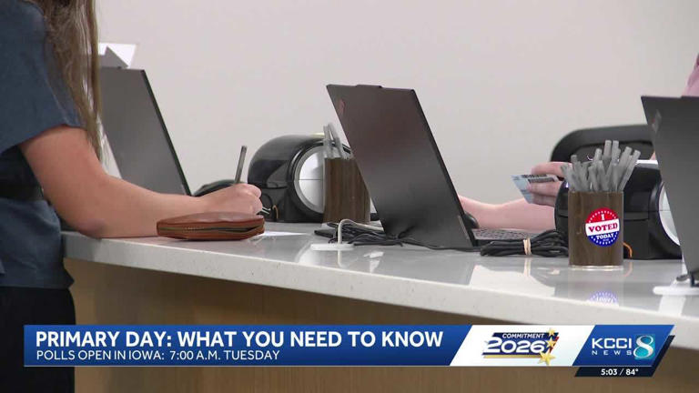 What central Iowans need to know before heading to vote