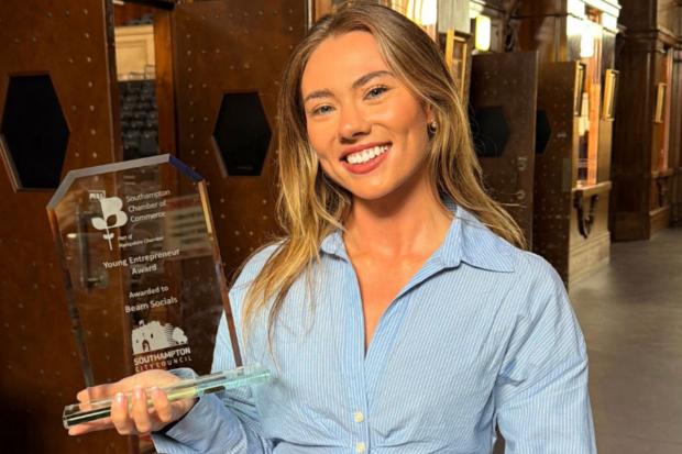 Solent University graduate wins Young Entrepreneur Southampton award
