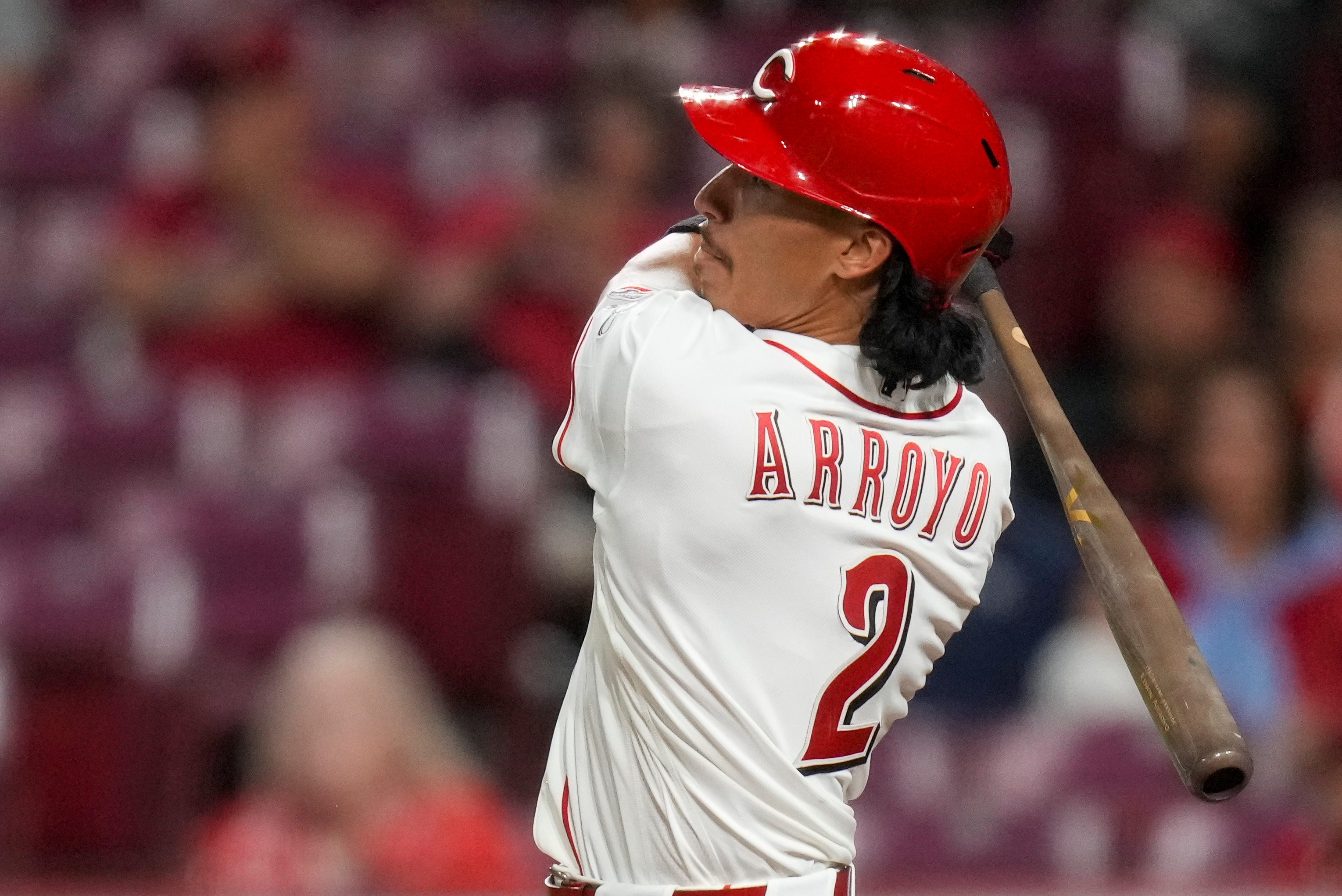 Edwin Arroyo gets first big-league hit for Reds in MLB debut vs Royals