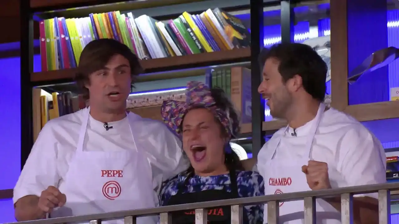 Gritos de alegría al conocer el nombre del expulsado de 'MasterChef'
