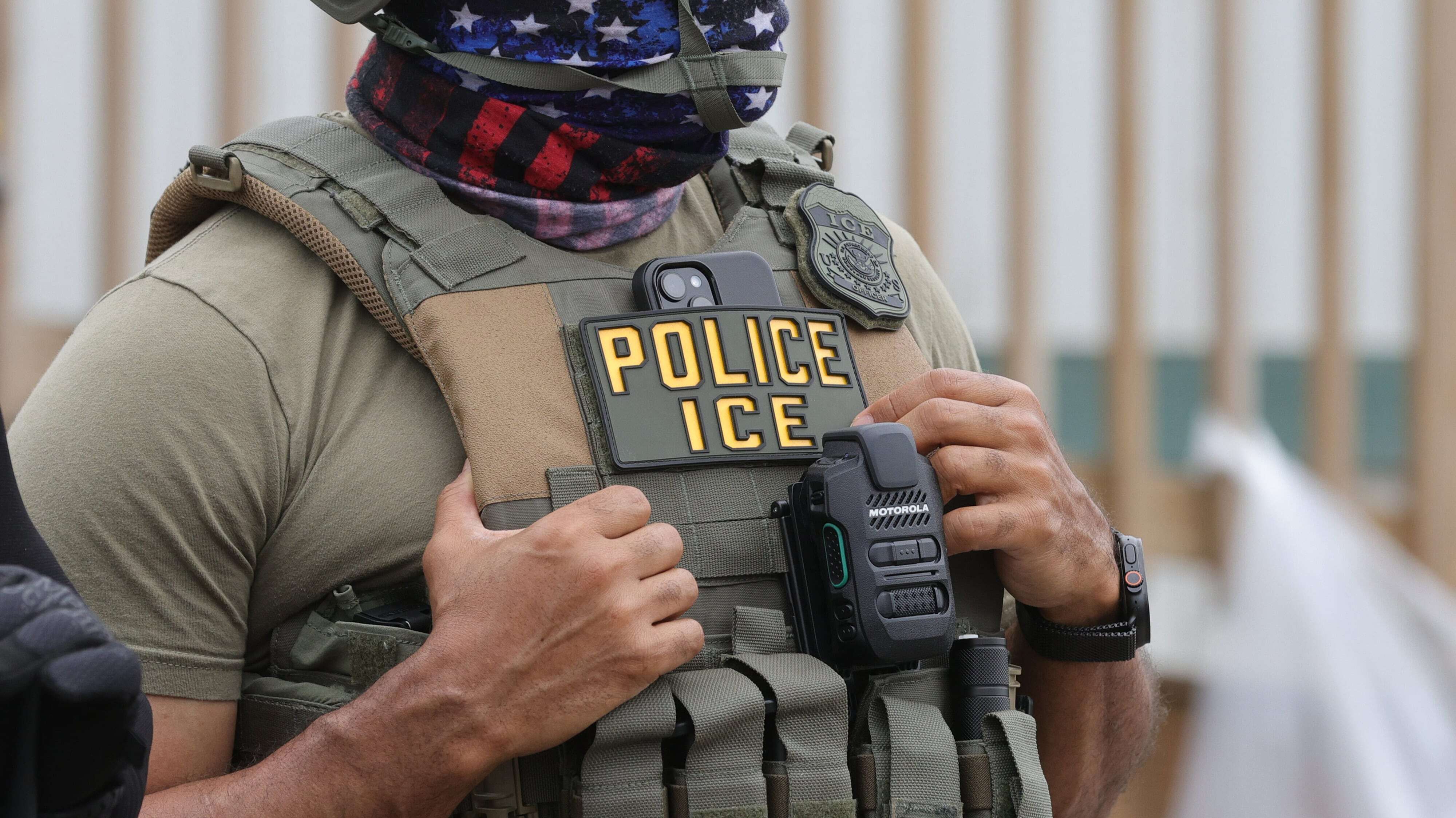 Delaney Hall protester arrested after threatening to kill ICE officer ...