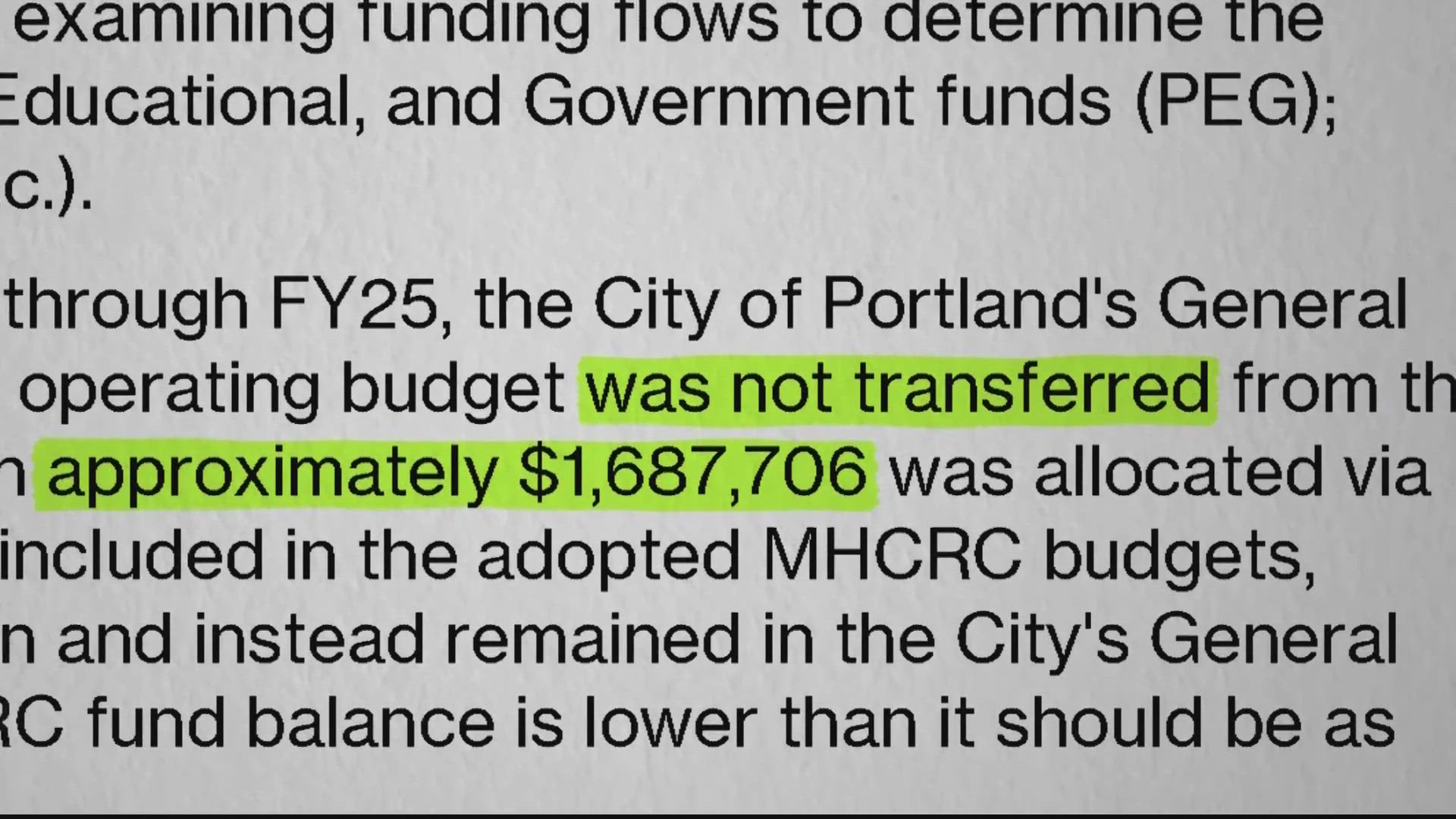 Portland owes $1.6M in missed payments to regional cable commission
