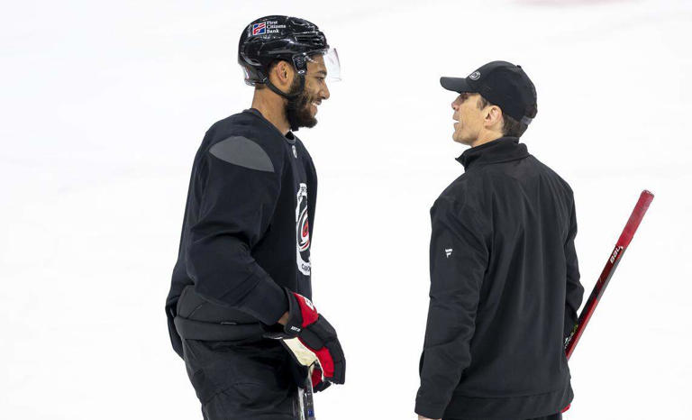 Photos: Scenes from the Carolina Hurricanes Stanley Cup practice Monday