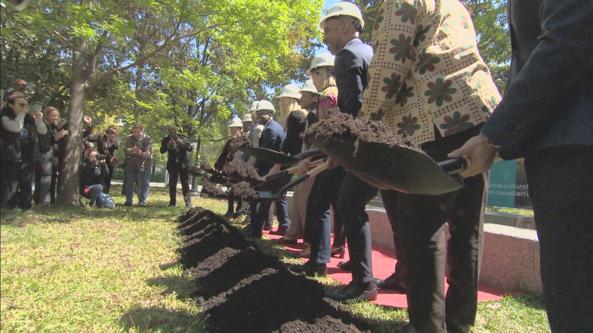 Groundbreaking launch of Afro-Canadian history and arts centre