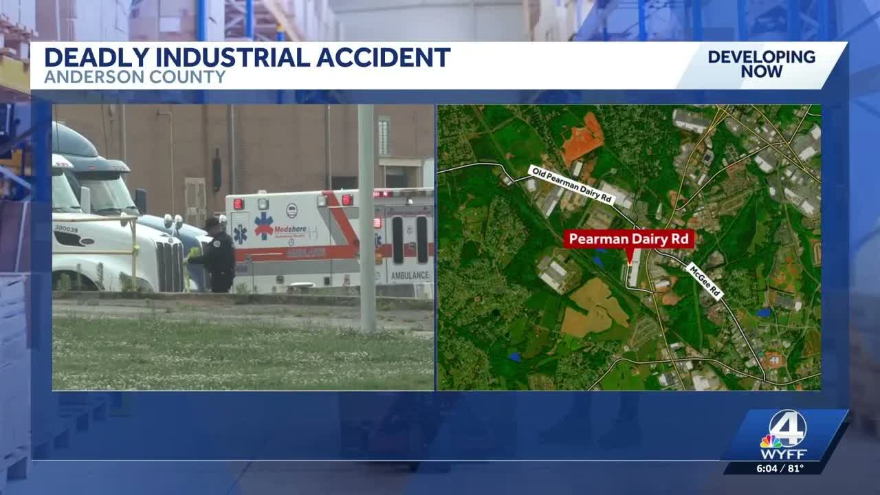 Anderson County man dies in fatal forklift accident