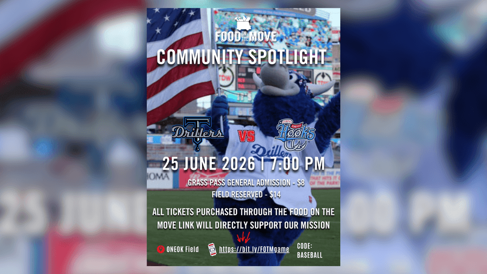 Food on the Move partners with Tulsa Drillers for community fundraising ...