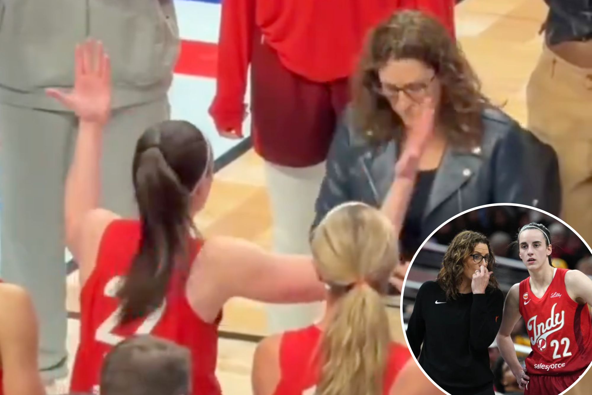 Caitlin Clark blasts 'blatantly wrong' takes on viral Fever sideline ...