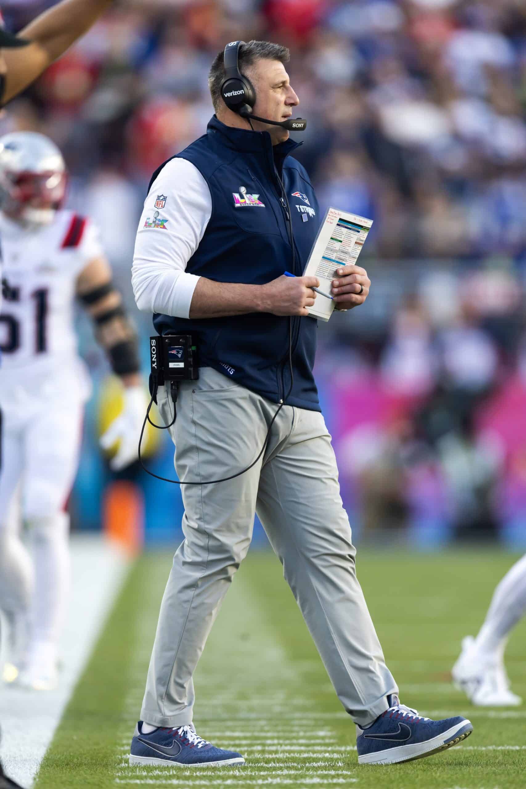 Super Bowl MVP gets brutally honest on Mike Vrabel distraction for New ...