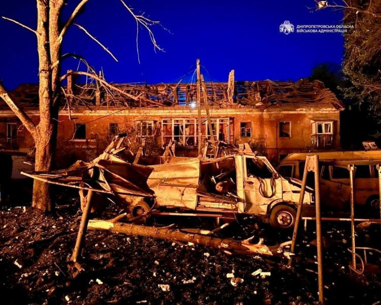 Dnipro apartment block destroyed, with multiple casualties reported