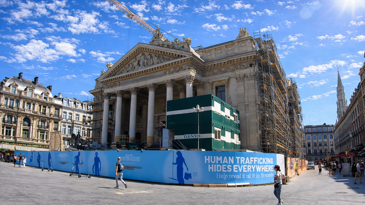 Een mooie wandeling door het historische Brussel, België (4K)