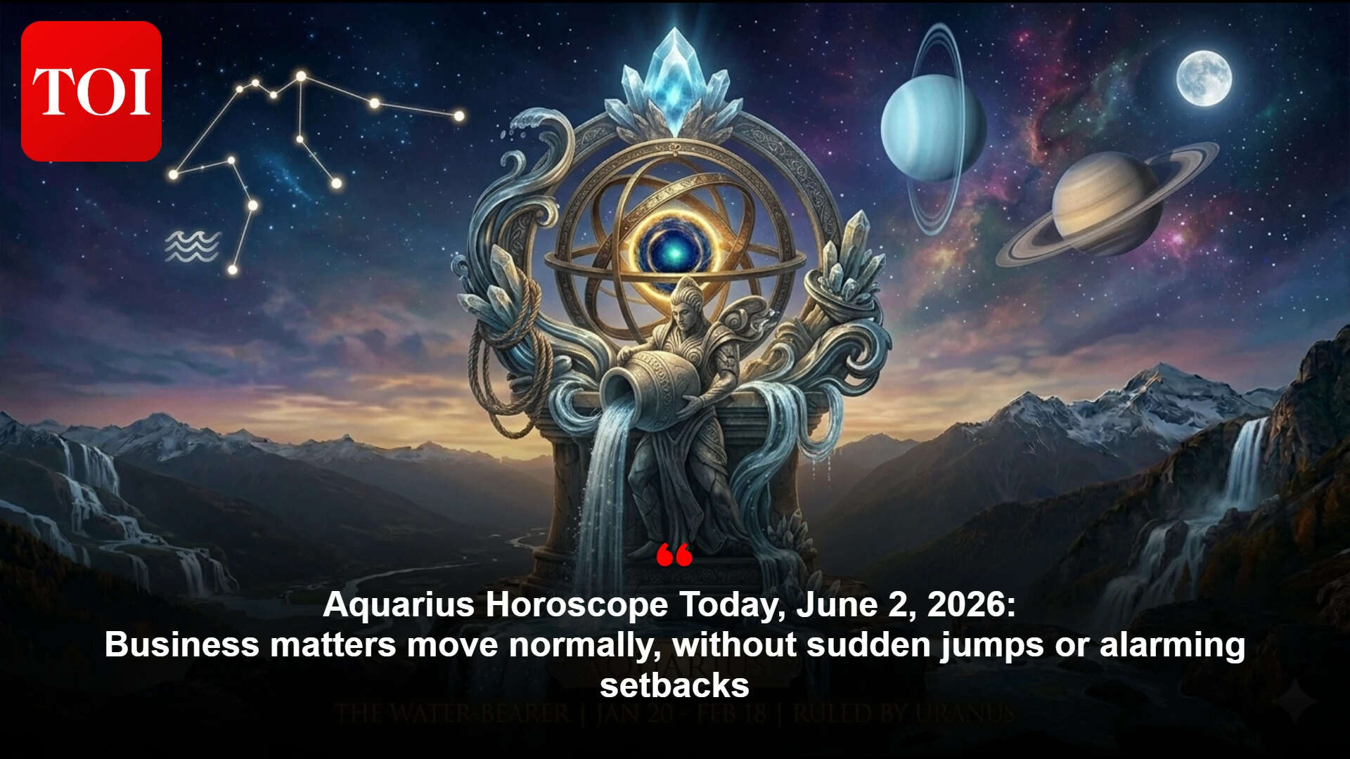 Aquarius horoscope today, June 2, 2026: Business matters move normally ...