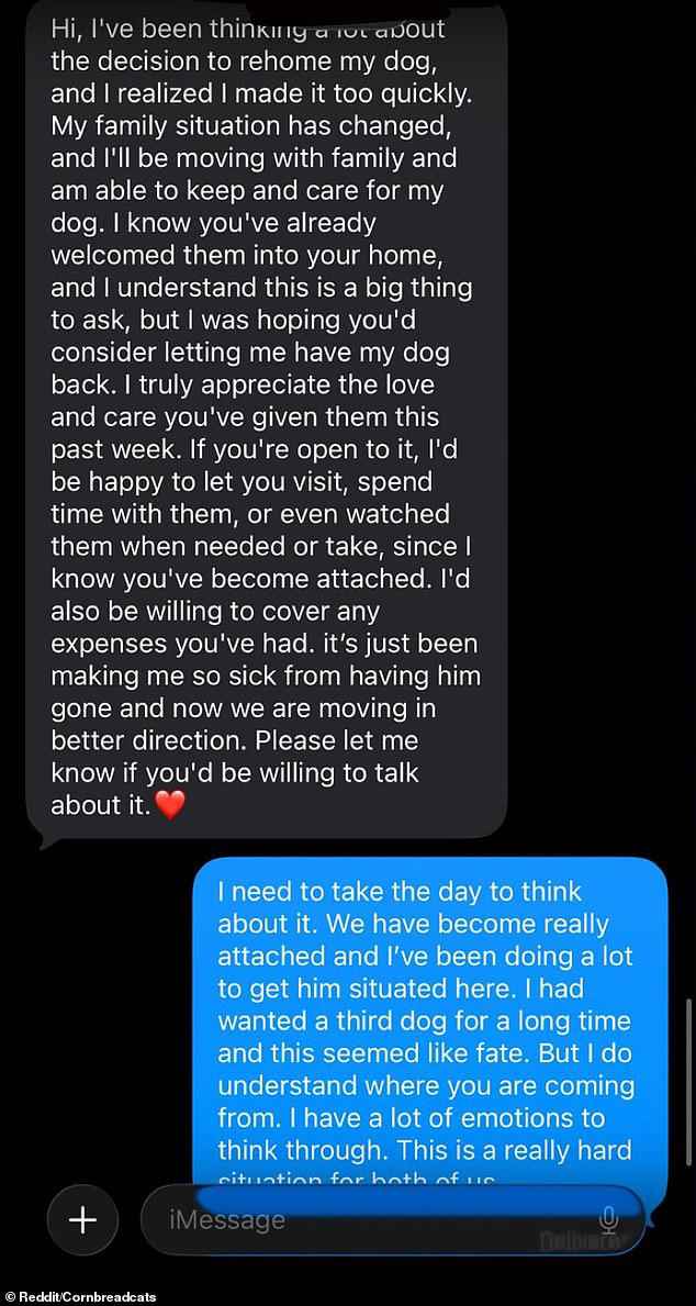 I was given a dog named Jasper and fell in love with him. Now his ...
