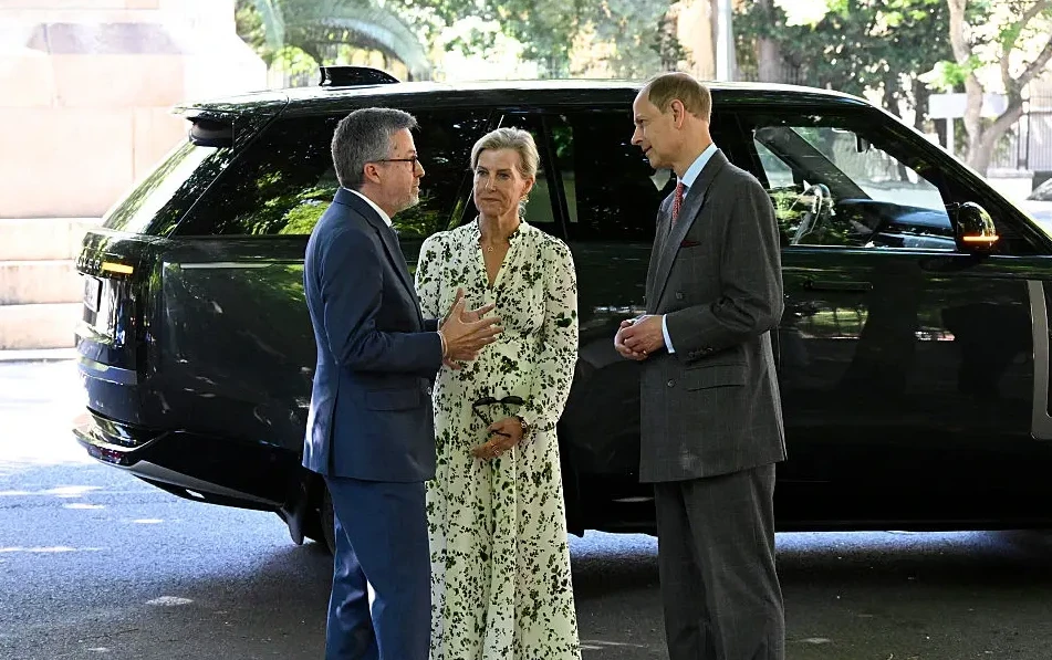 Prince Edward and Duchess Sophie charm Lisbon on Portugal tour