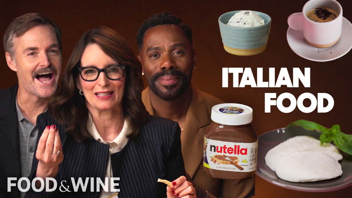 Tina Fey, Will Forte & Colman Domingo try Italian food (authentic vs ...