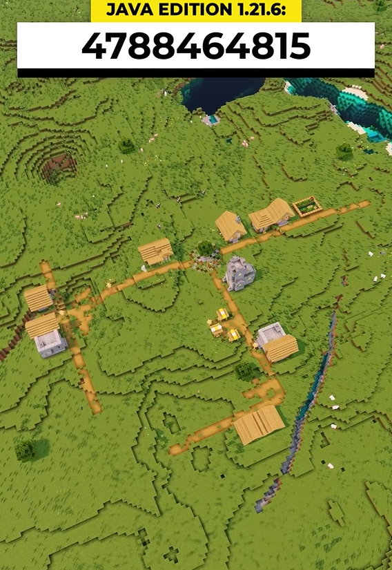 Minecraft village seed with two blacksmiths: Best early game loot start