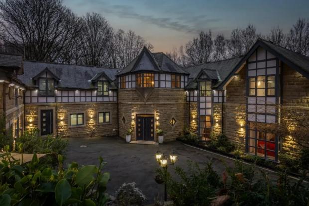 Take a look inside the £1.95m mansion with cinema and steam room