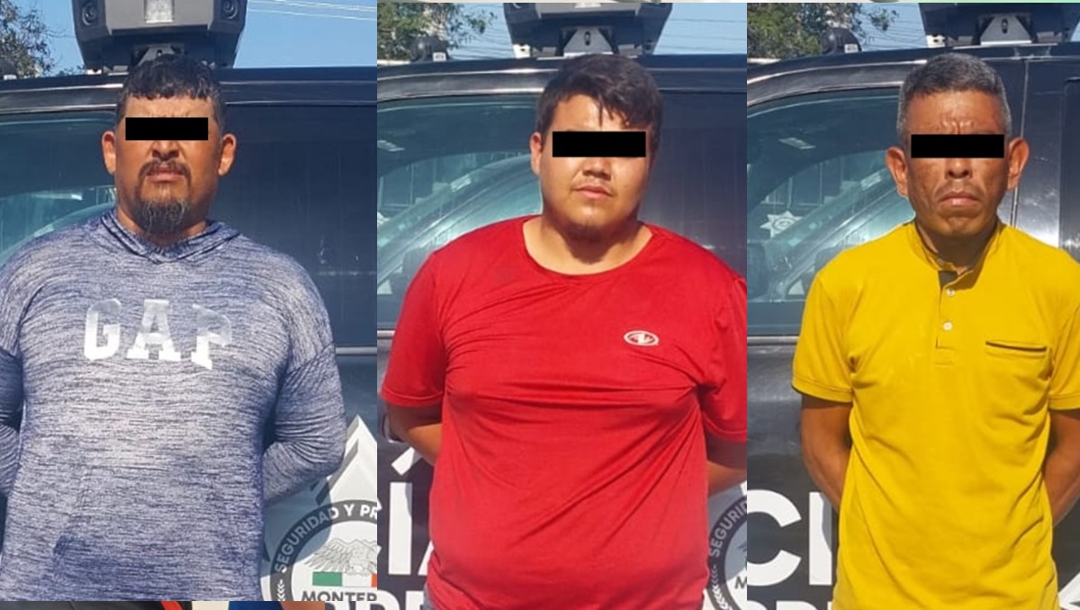 Caen presuntos estafadores en avenida Pablo A de la Garza en Monterrey